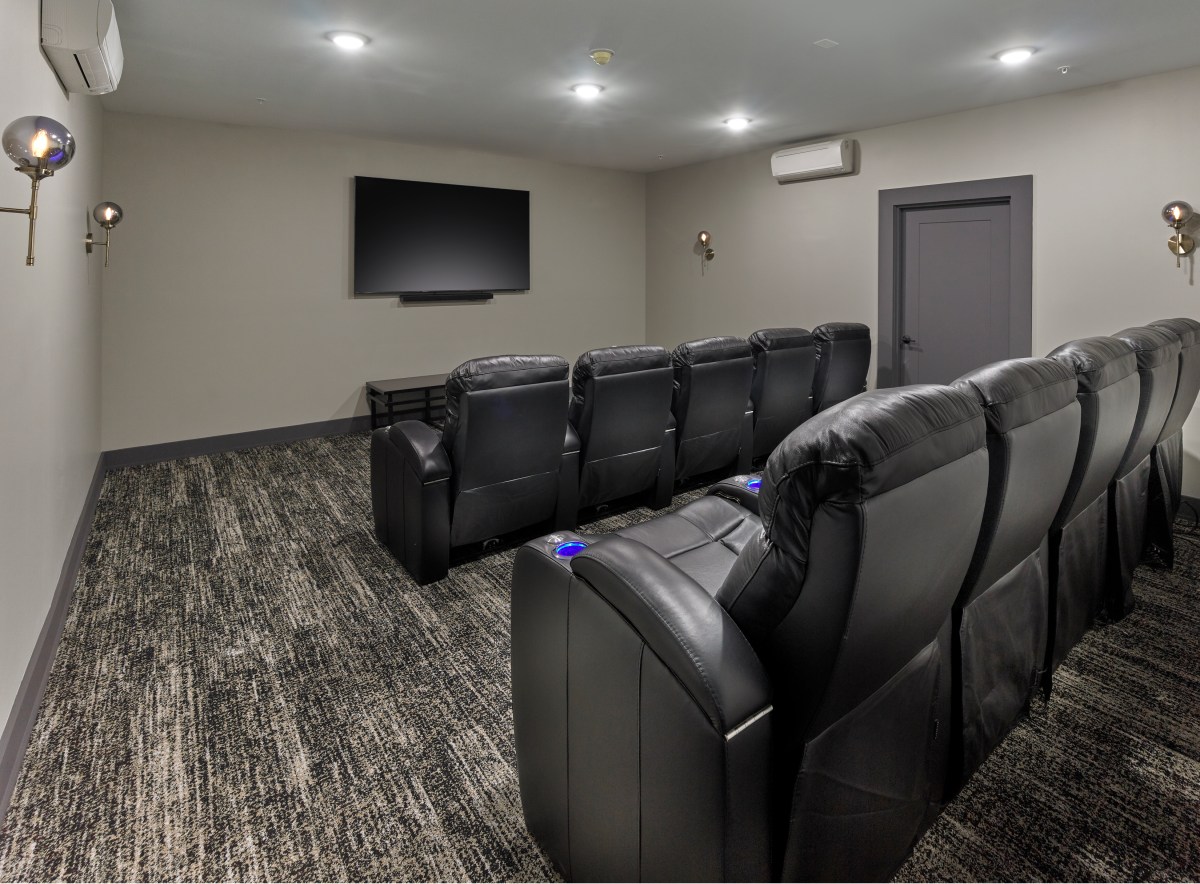 Screening/Movie Rooms Perfect for Super Bowl Viewing in Luxury Bergen ...